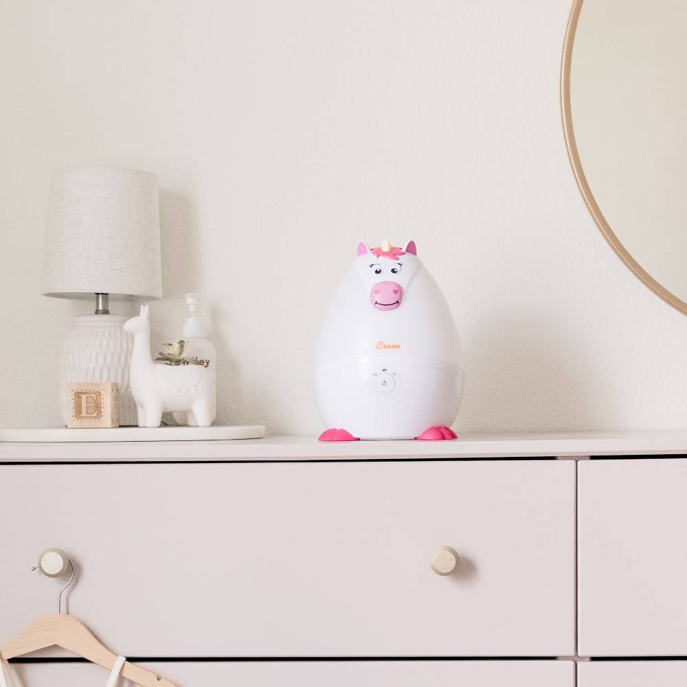 Crane Adorable Mini Cool Mist Humidifier and Aroma Diffuser | Unicorn ...