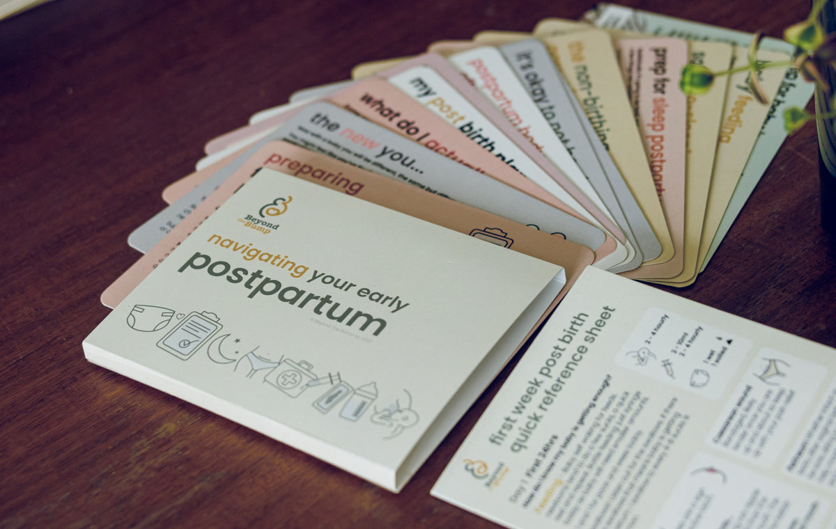 Navigating Your Early Postpartum- Preparation Pack – WALDER AND ME